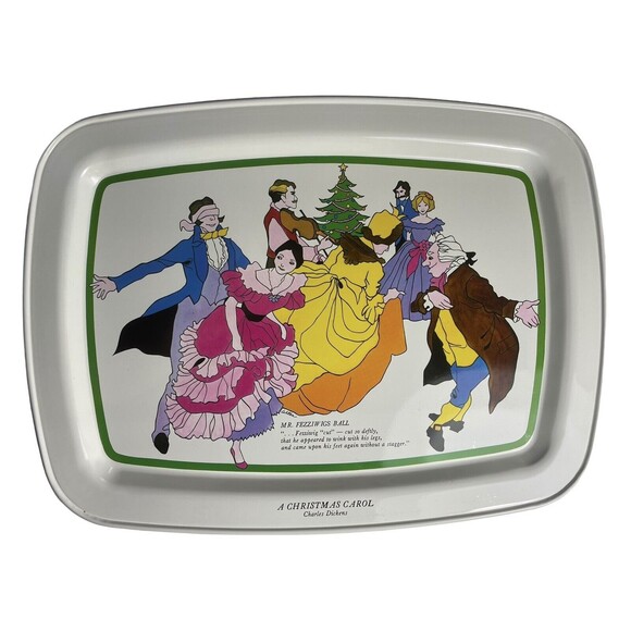 Holiday | Vintage A Christmas Carol Charles Dickens Character Tin Lunch ...